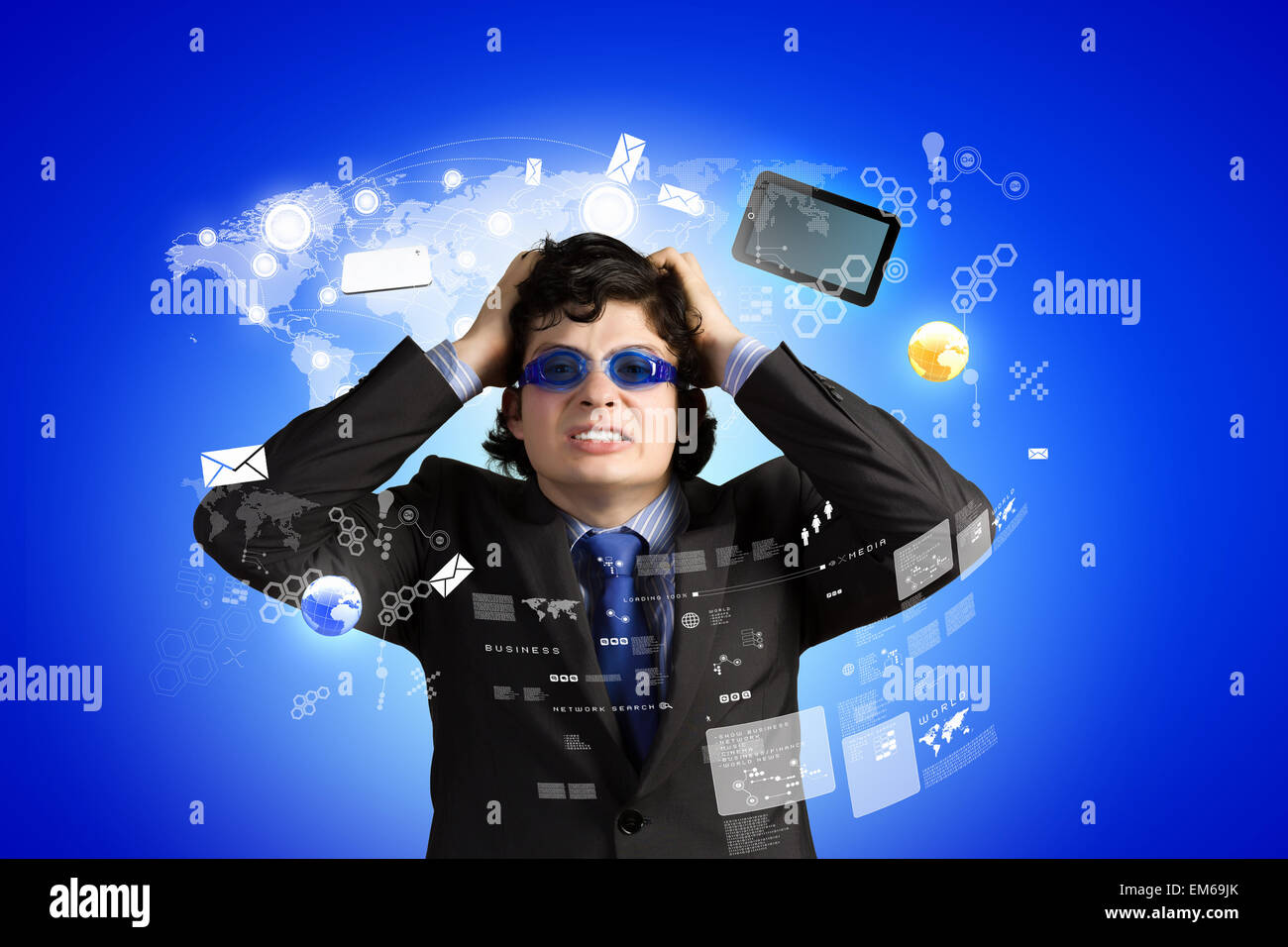 Rage and aggression Stock Photo - Alamy