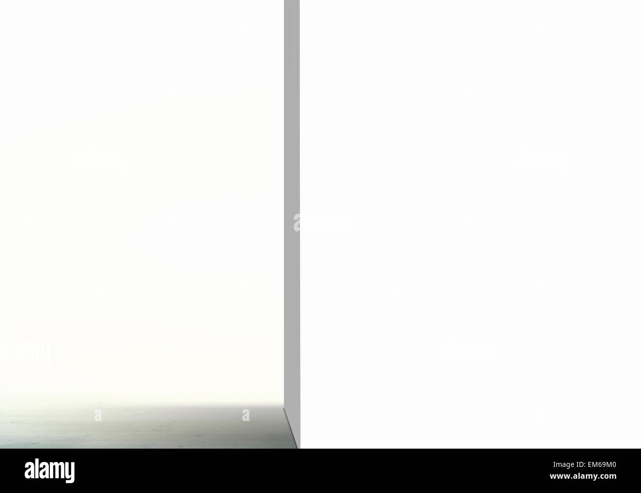 White blank wall Stock Photo - Alamy