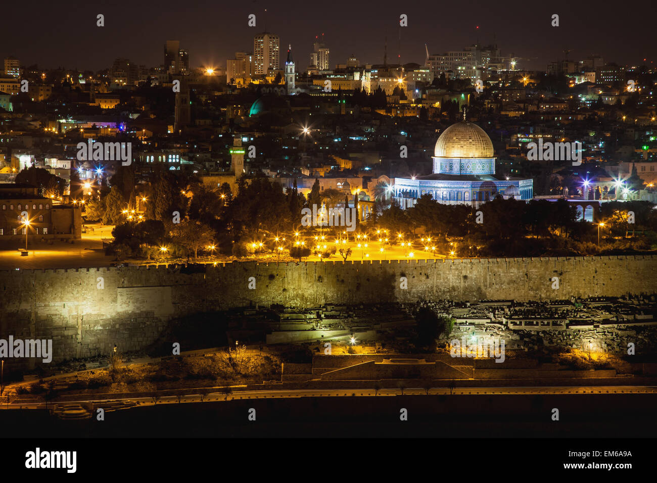 Jerusalem skyline no dome hi-res stock photography and images - Alamy
