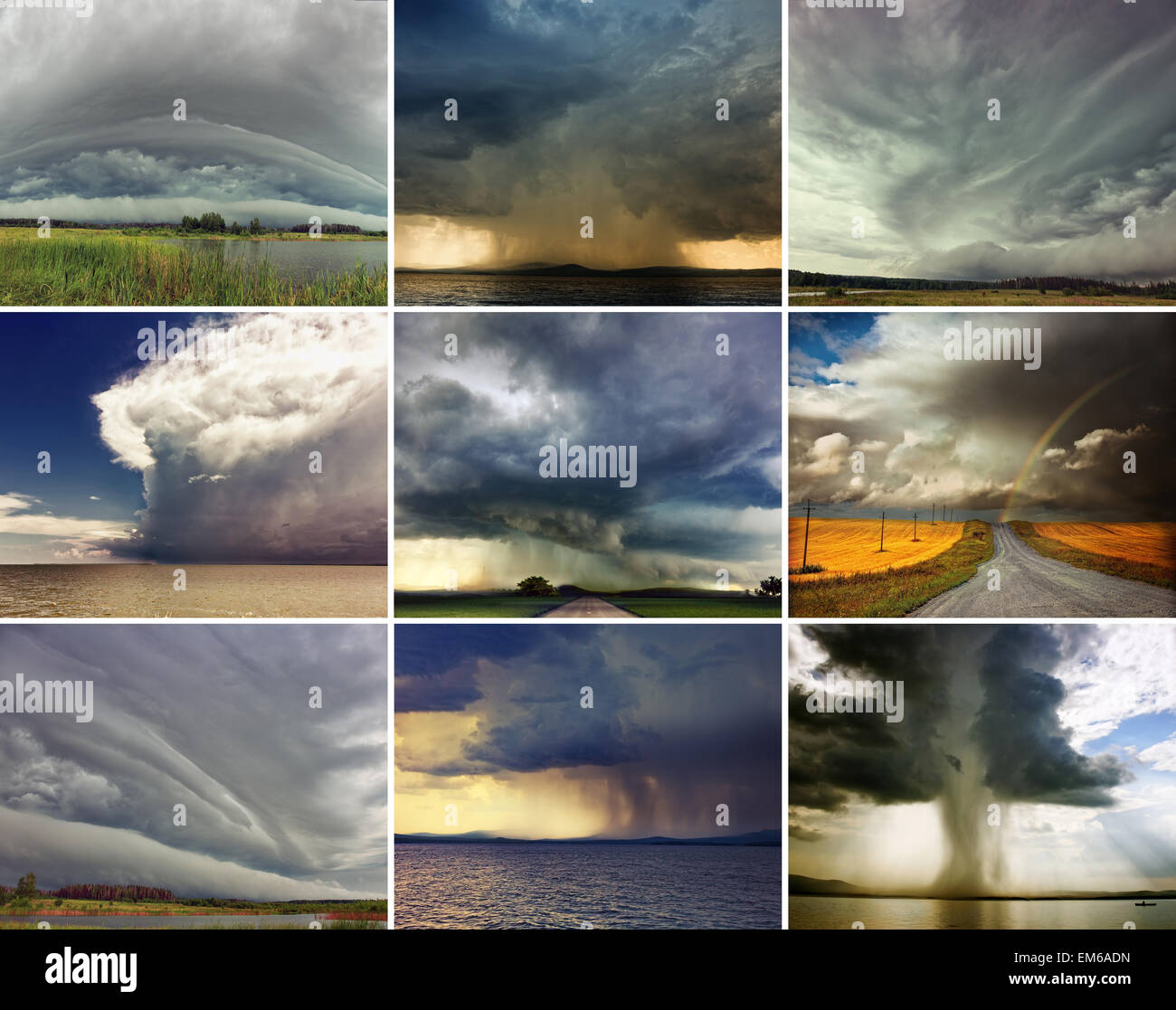 storm Clouds set Stock Photo - Alamy