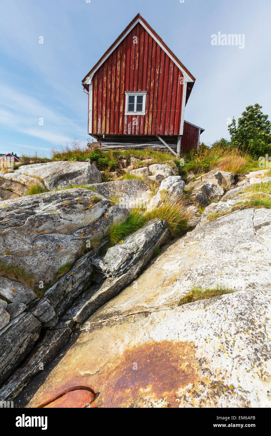 Huts in Norway Stock Photo - Alamy