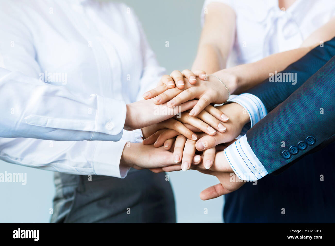 Concept for teamwork hi-res stock photography and images - Alamy