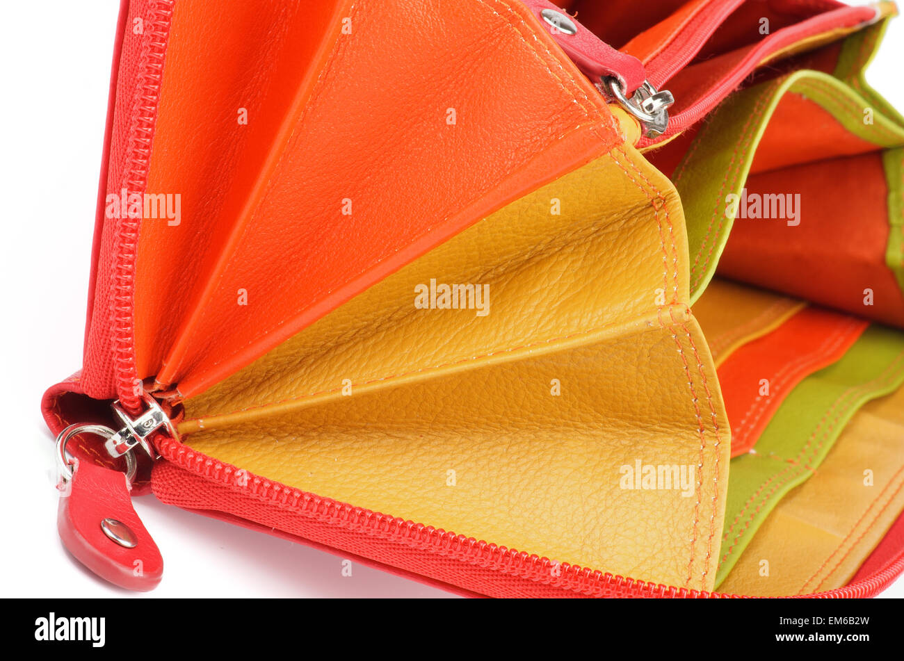 Multi Colored Purse Stock Photo - Alamy