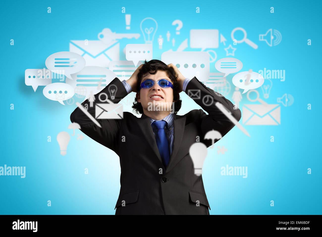 Rage and aggression Stock Photo - Alamy