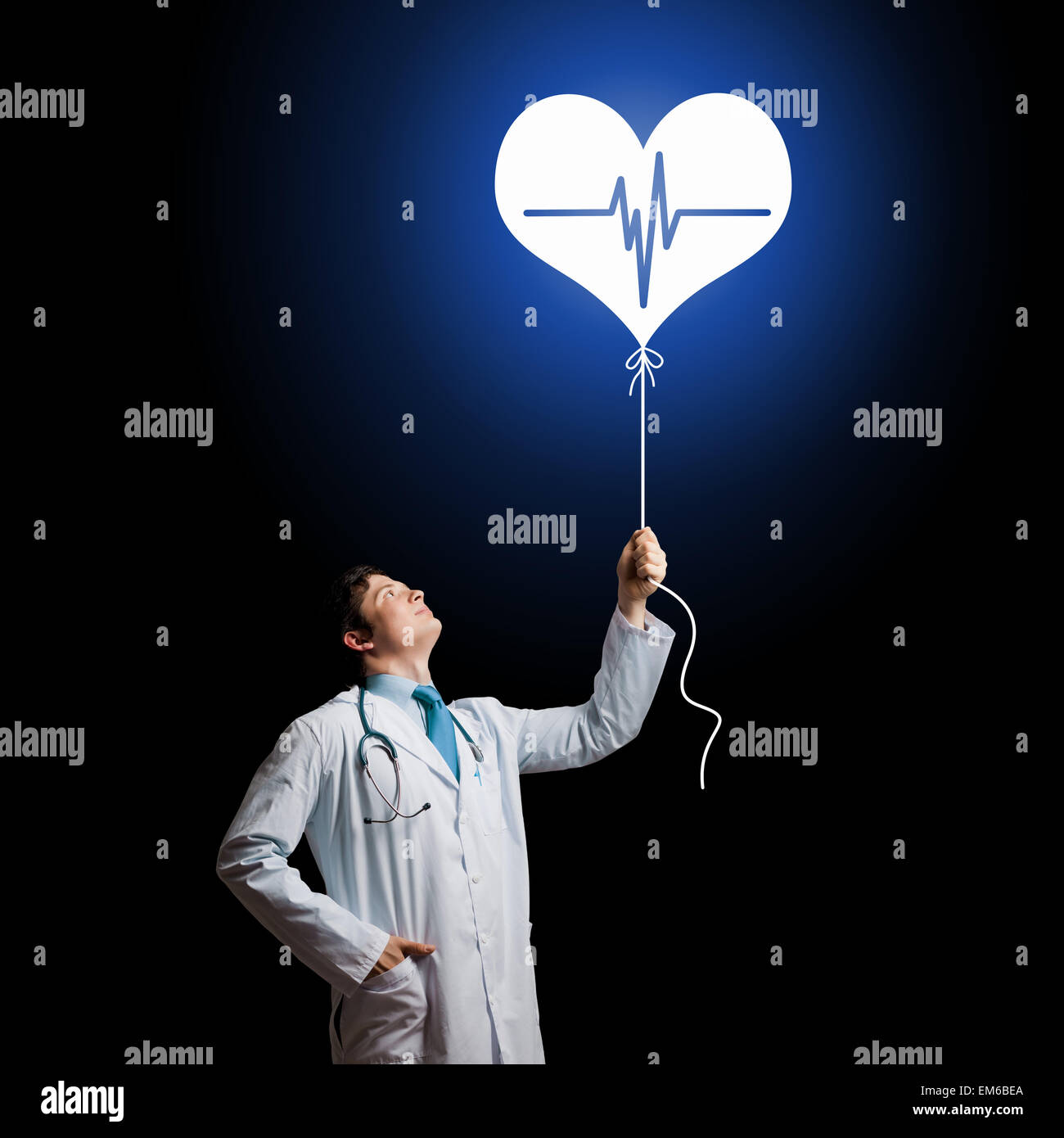 Cardiologist symbol hi-res stock photography and images - Alamy