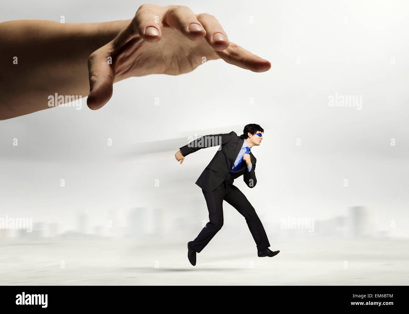 Hand of justice Stock Photo - Alamy