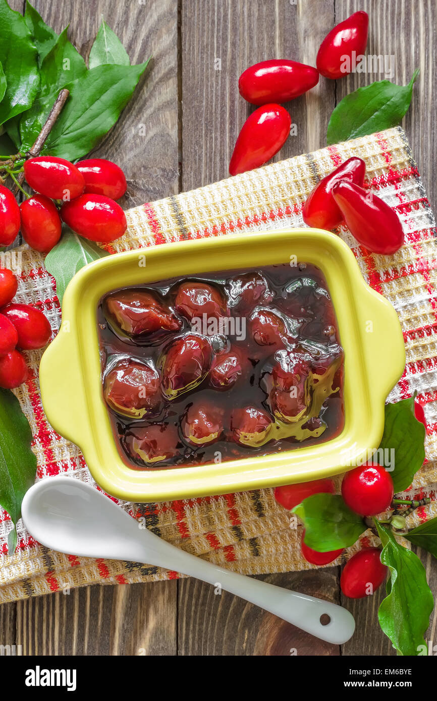 Cornel cherry marmalade hi-res stock photography and images - Alamy