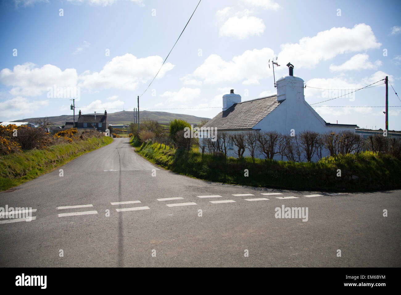 Traditional cottage called Pwll-y-Maen, Rhoshirwaun, Pen-y-Groeslon ...