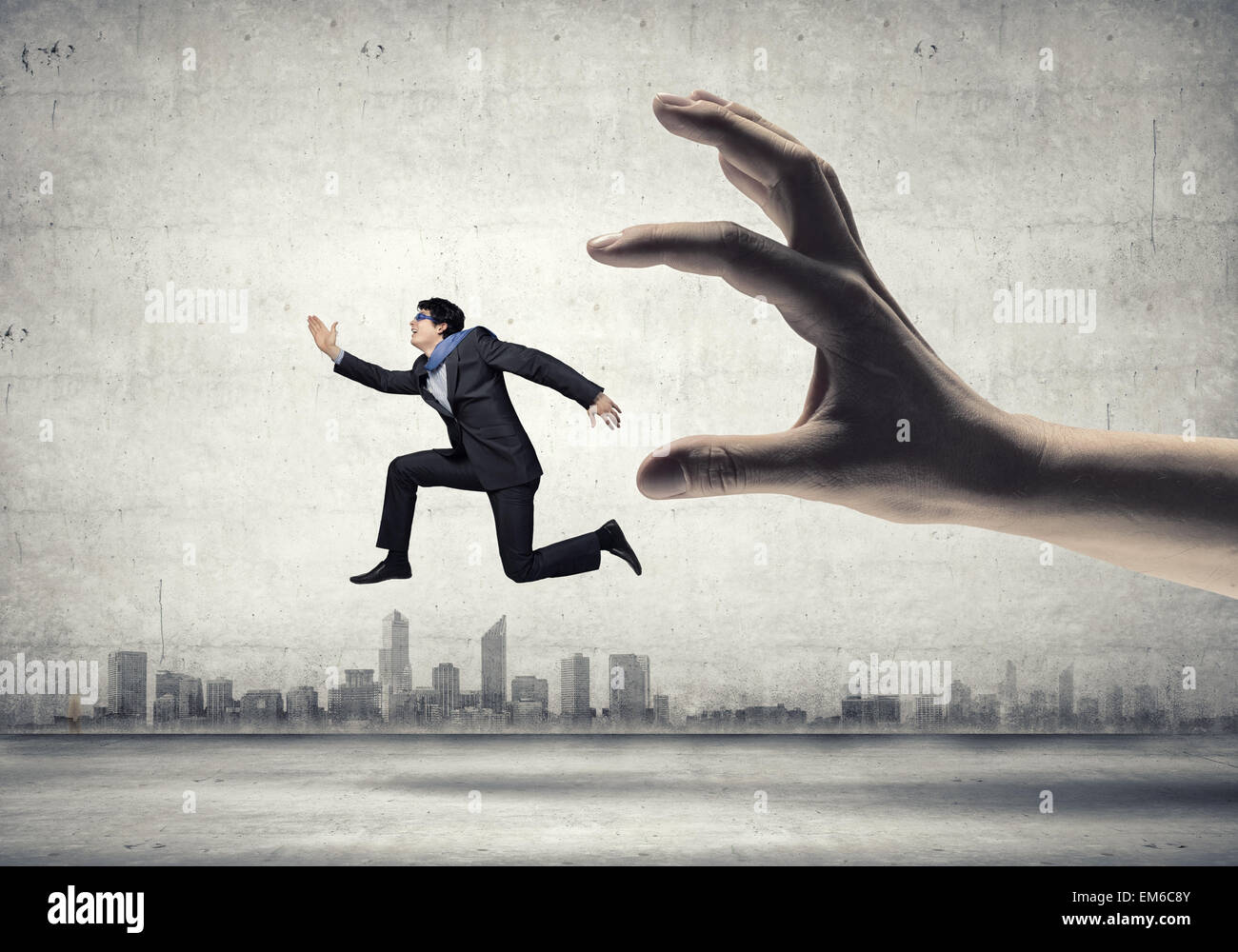 Hand of justice Stock Photo - Alamy