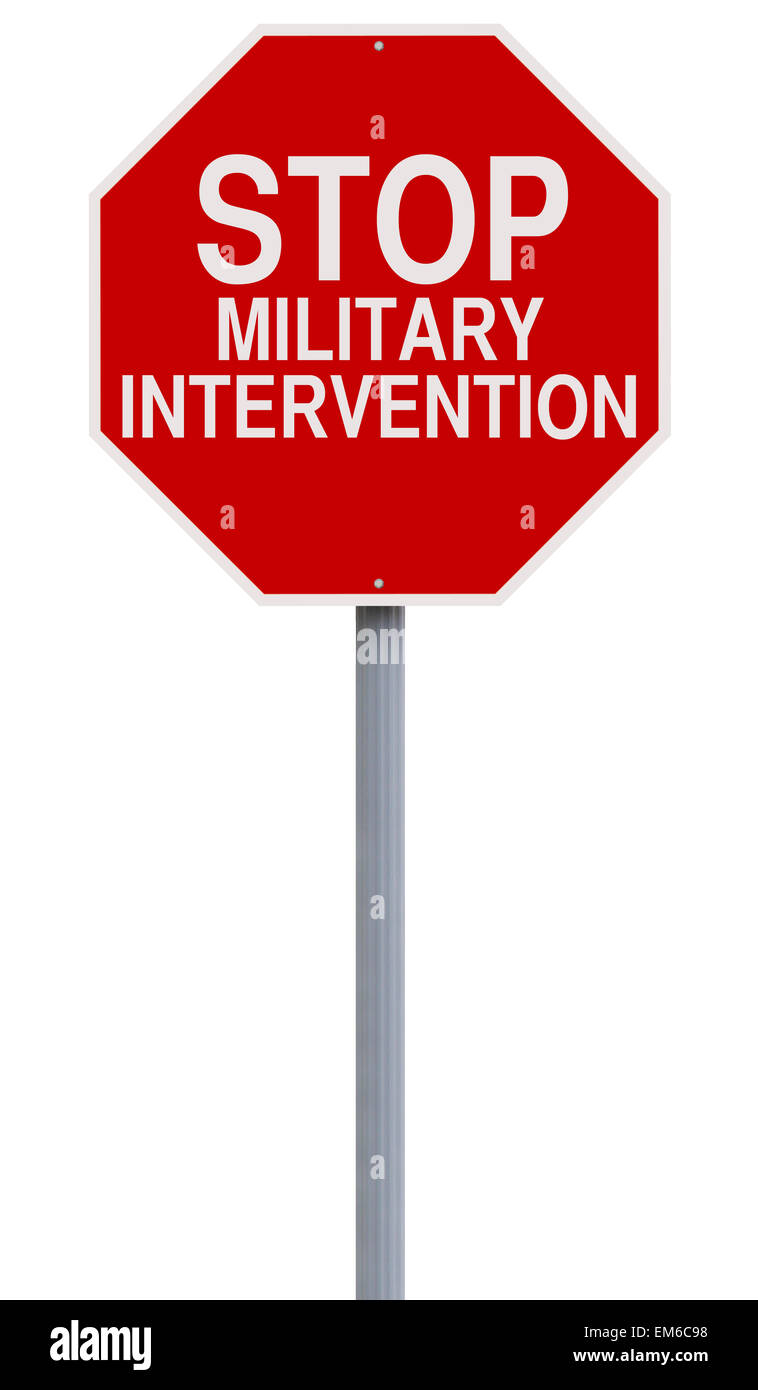 Military intervention hi-res stock photography and images - Alamy