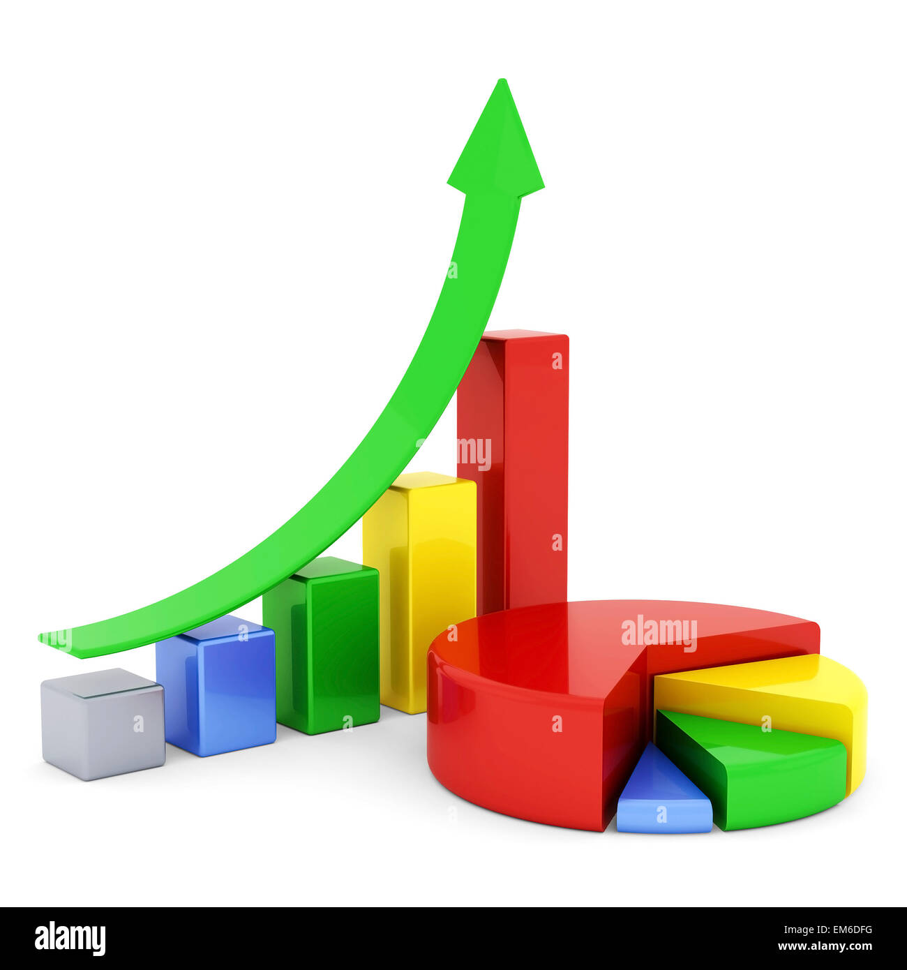 Finance statistics Cut Out Stock Images & Pictures - Alamy