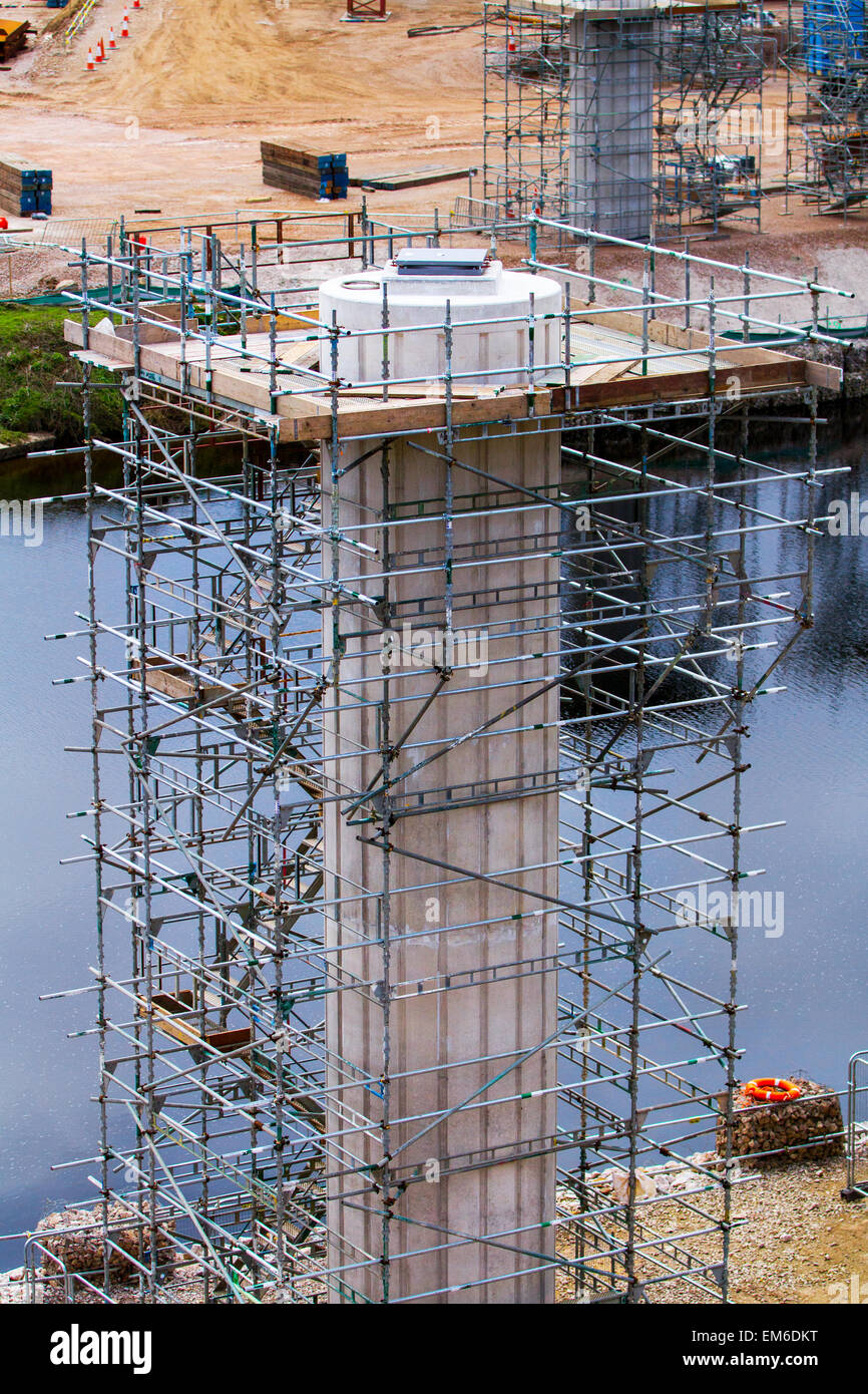 Civil Engineering in Lancaster, Lancashire, Giant 160 ton concrete ...