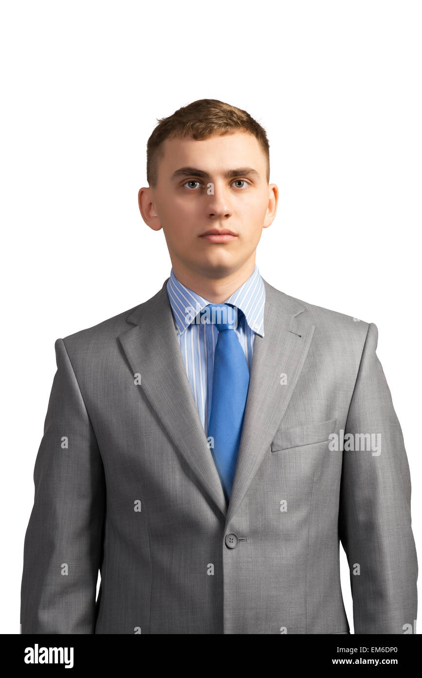 Portrait of a serious businessman Stock Photo - Alamy