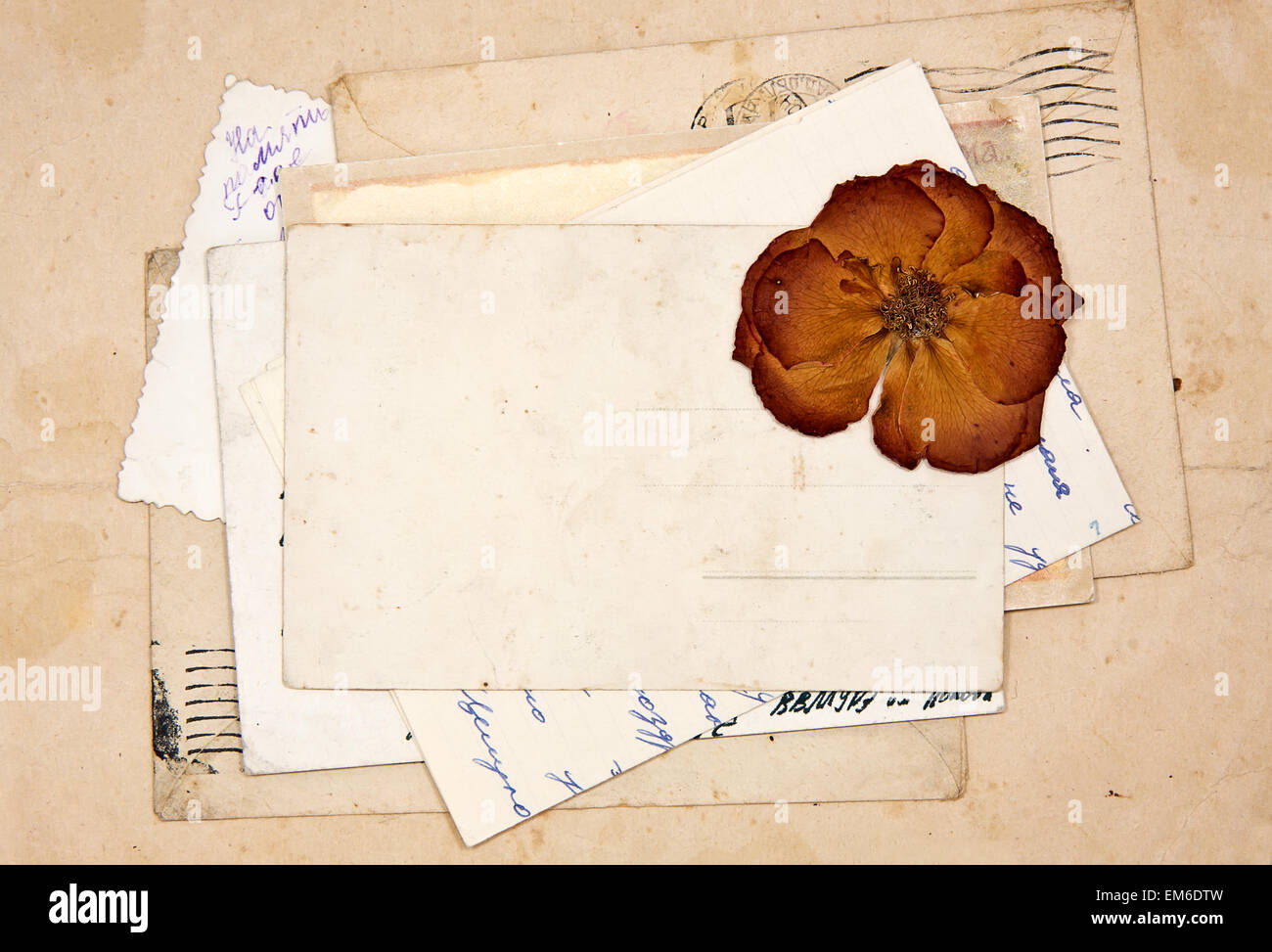 Old letters hi-res stock photography and images - Alamy