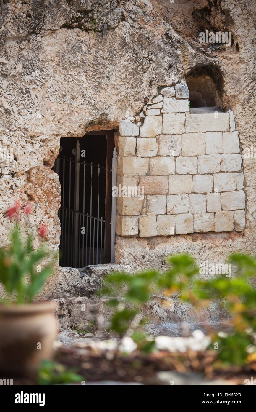 Israel, Garden Tomb; Jerusalem Stock Photo - Alamy