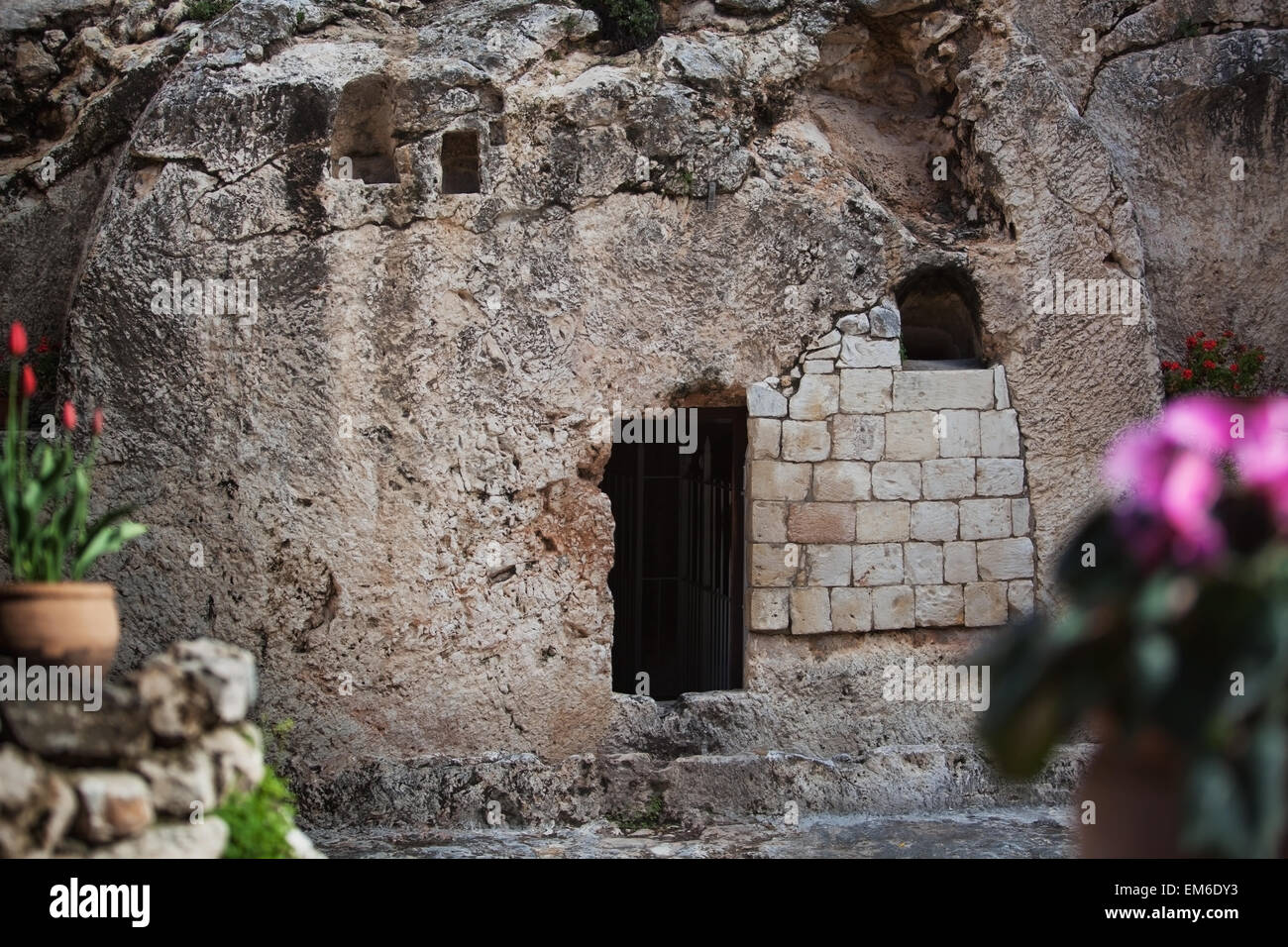 Israel, Garden Tomb; Jerusalem Stock Photo - Alamy