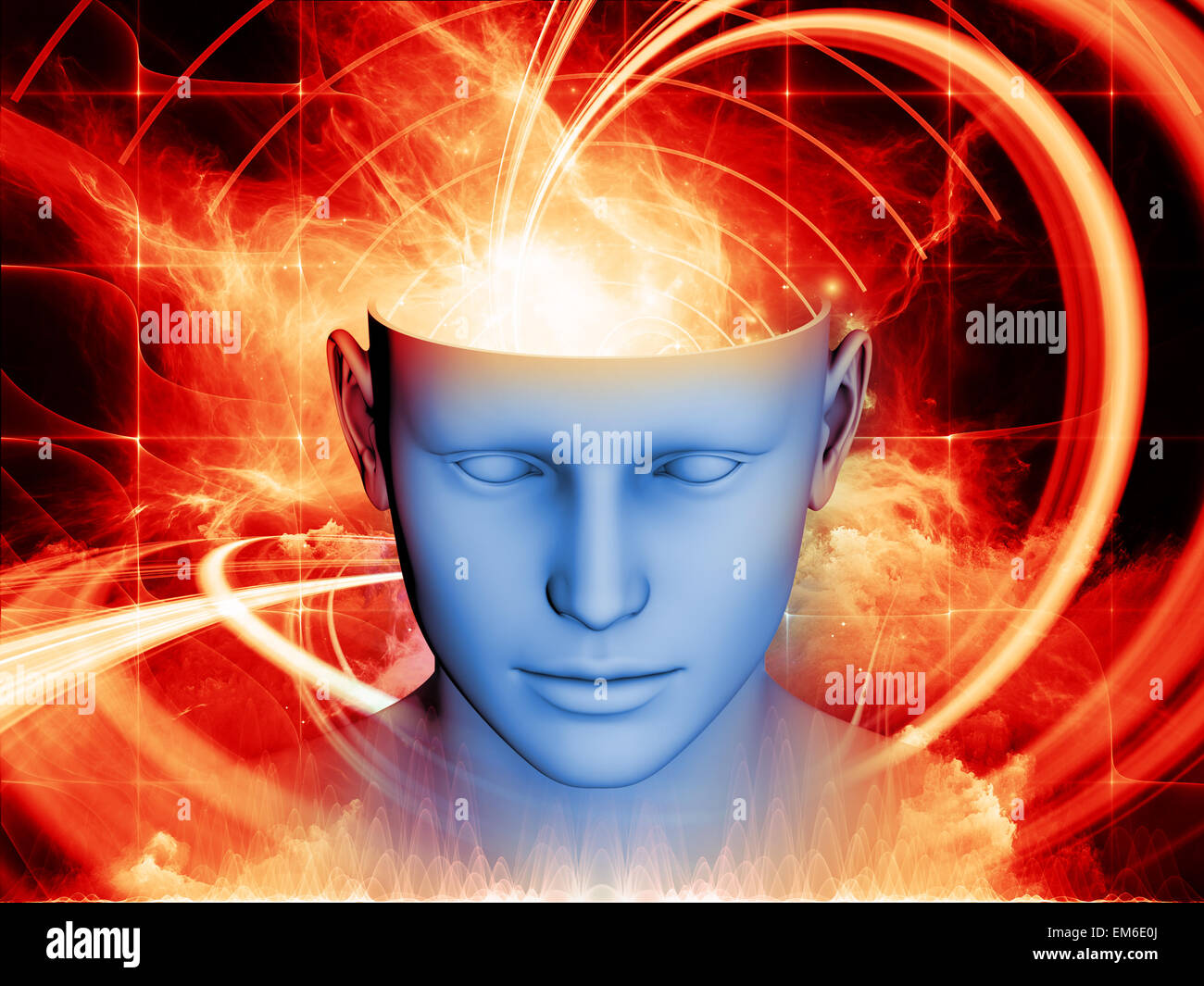 Lights of the Mind Stock Photo - Alamy