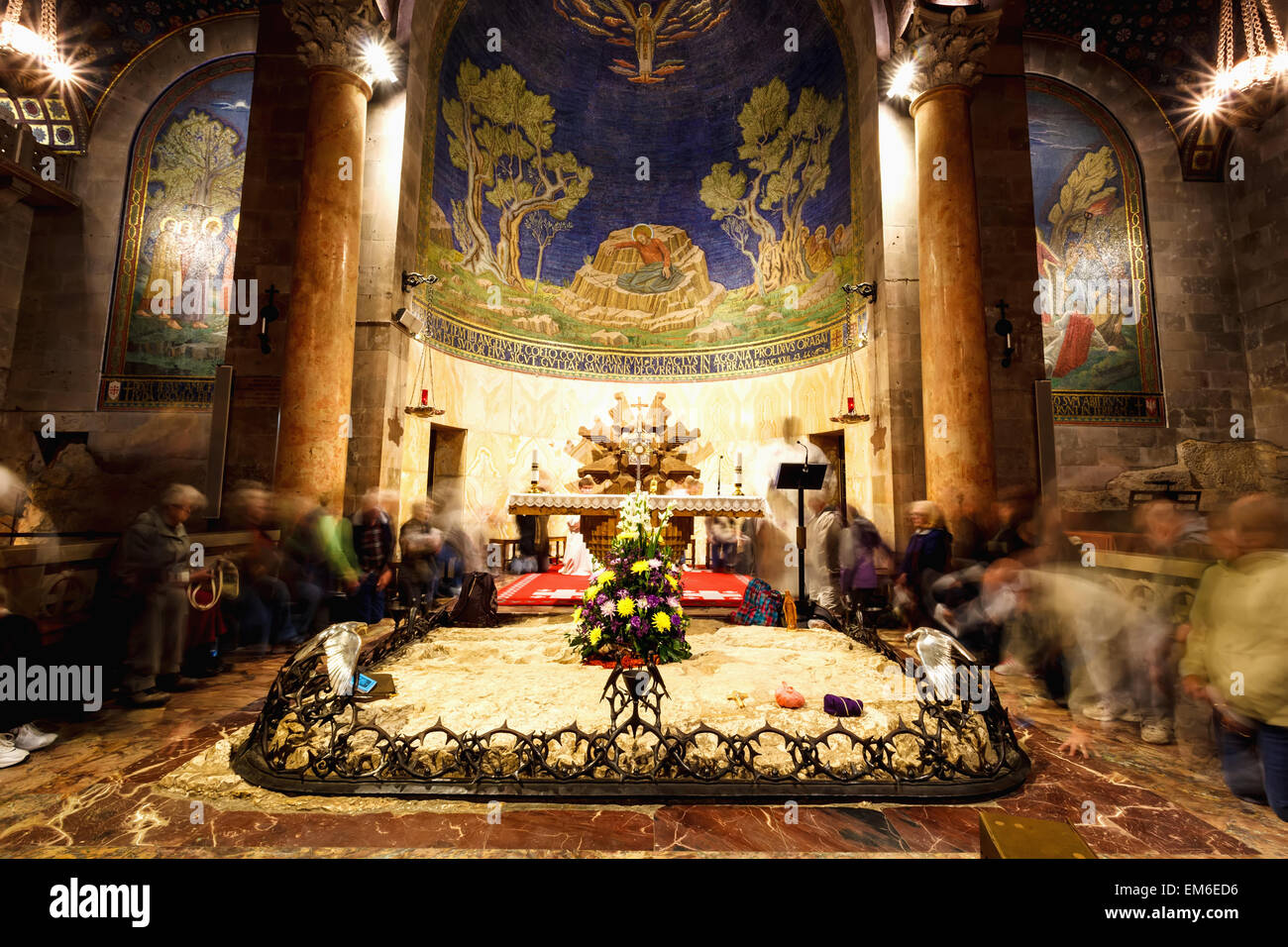 Arch,Basilica,Basilica Of The Agony Stock Photo - Alamy