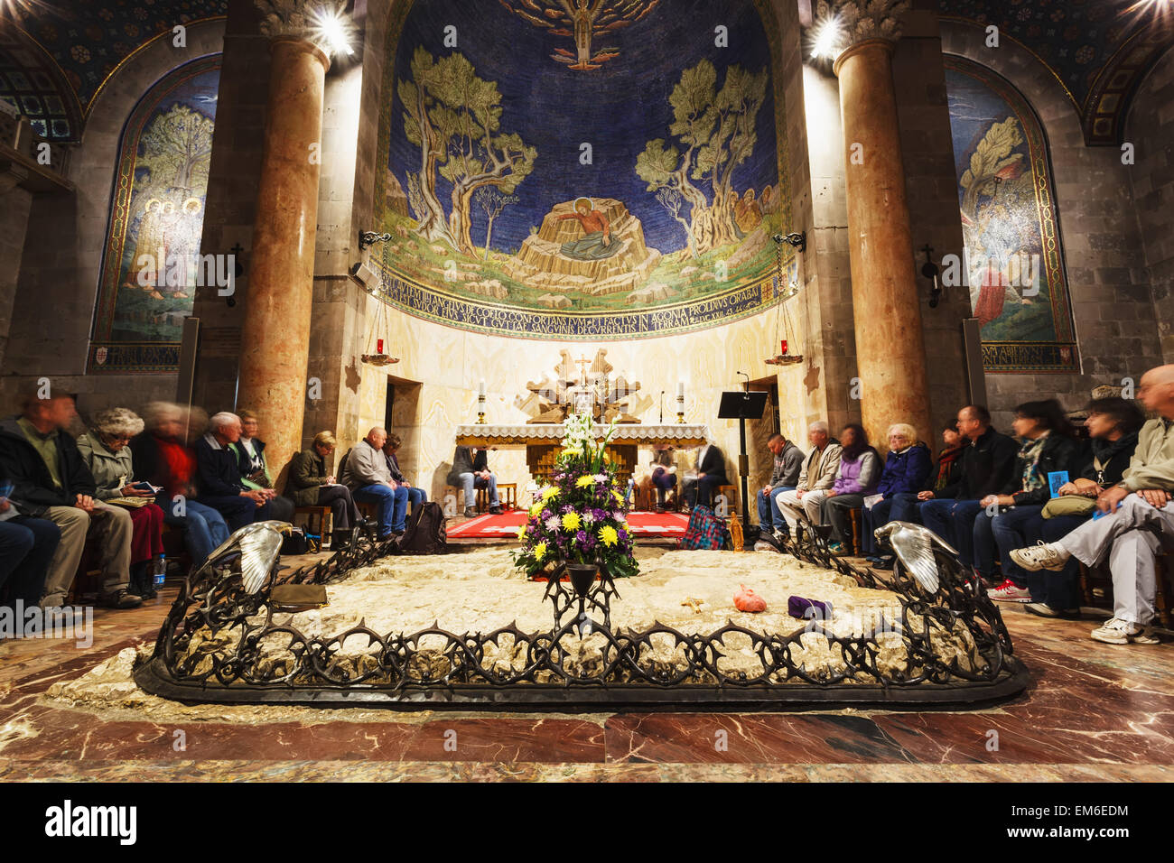 Arch,Basilica,Basilica Of The Agony Stock Photo - Alamy