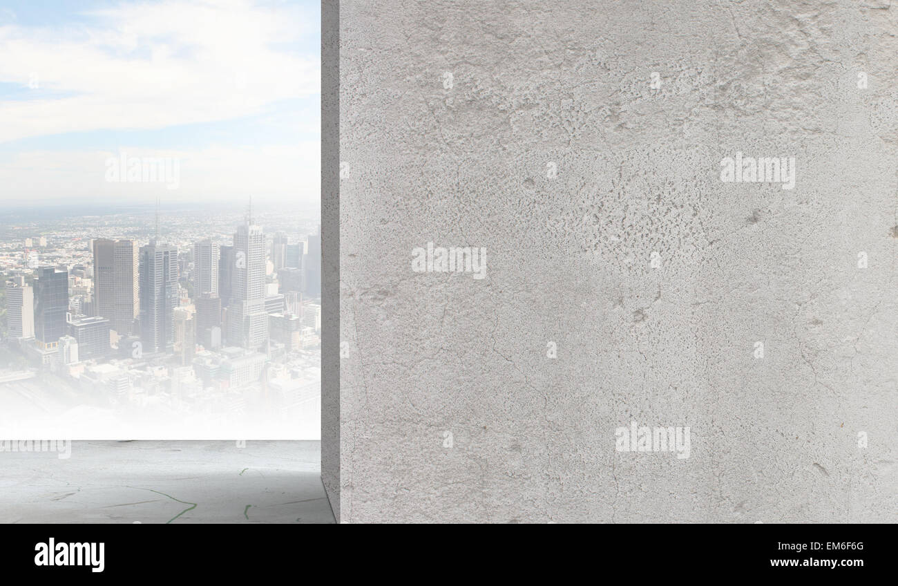 Stone blank wall Stock Photo - Alamy