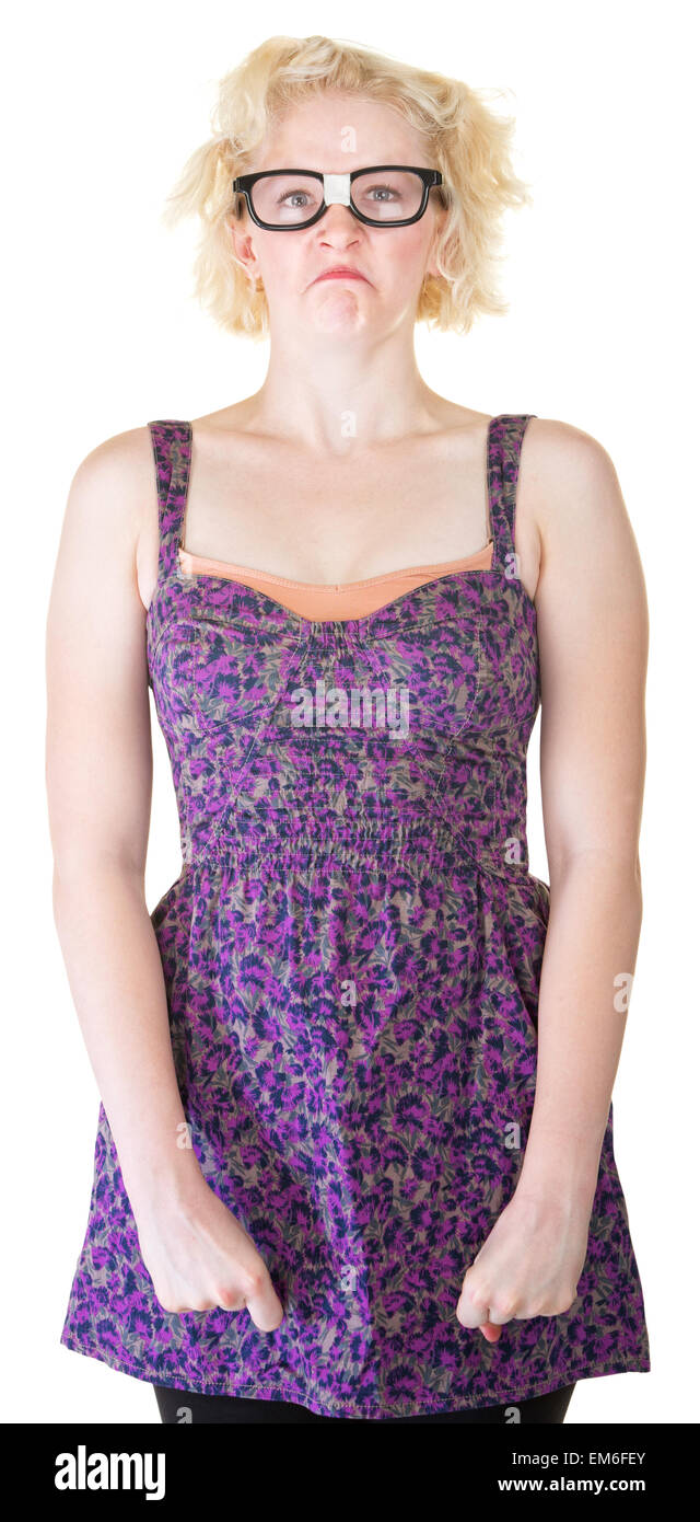 Cute Adult Female Stock Photo - Alamy