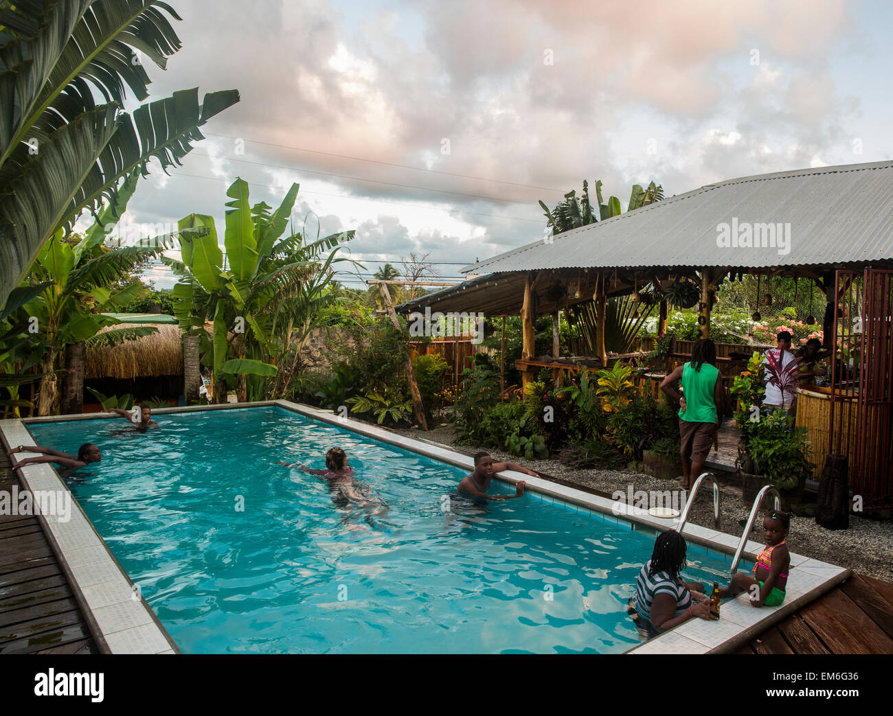 Dominica restaurant hi-res stock photography and images - Alamy
