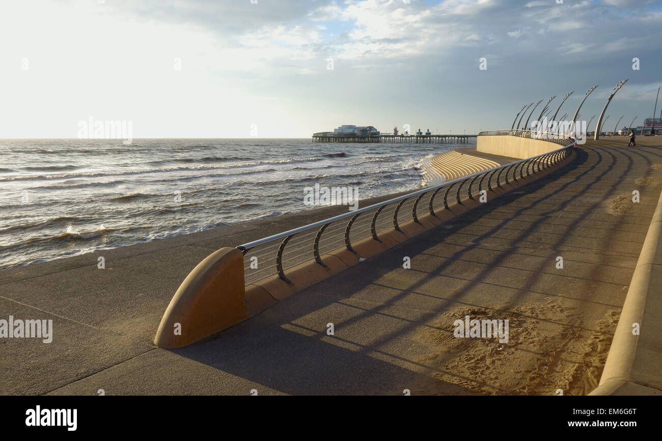 Blackpool evening promenade hi-res stock photography and images - Alamy