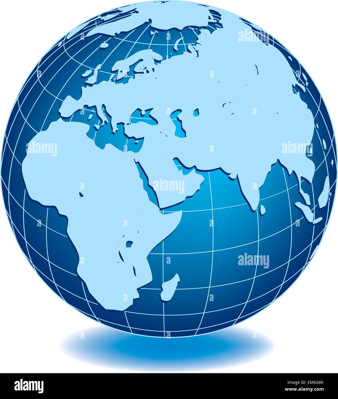 Vector illustration of planet Earth Stock Vector Image & Art - Alamy