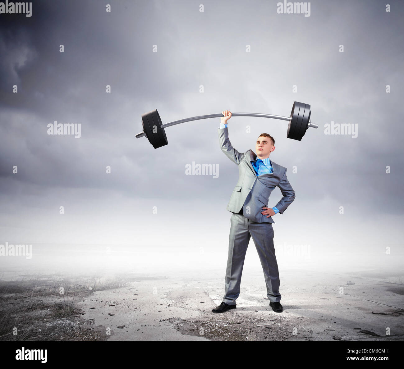 Power in business Stock Photo - Alamy