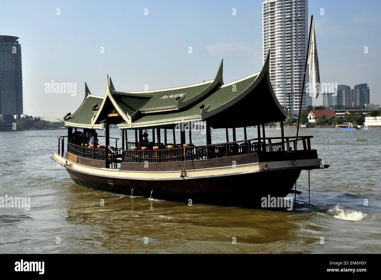 Bangkok, Thailand: The Peninsula Hotel's private ferry boat transports ...