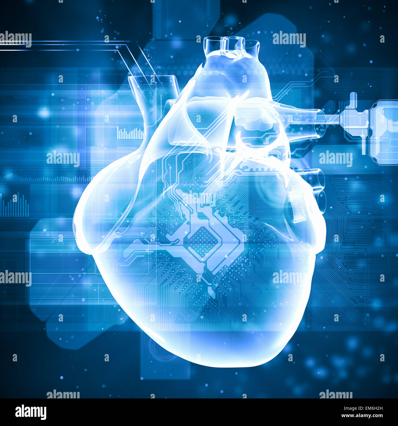 Virtual image human heart hi-res stock photography and images - Alamy