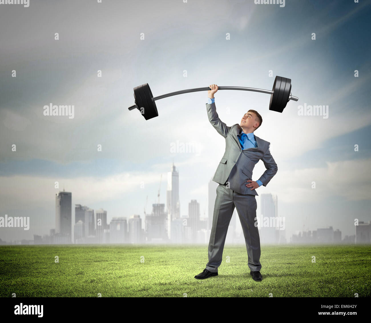 Power in business Stock Photo - Alamy