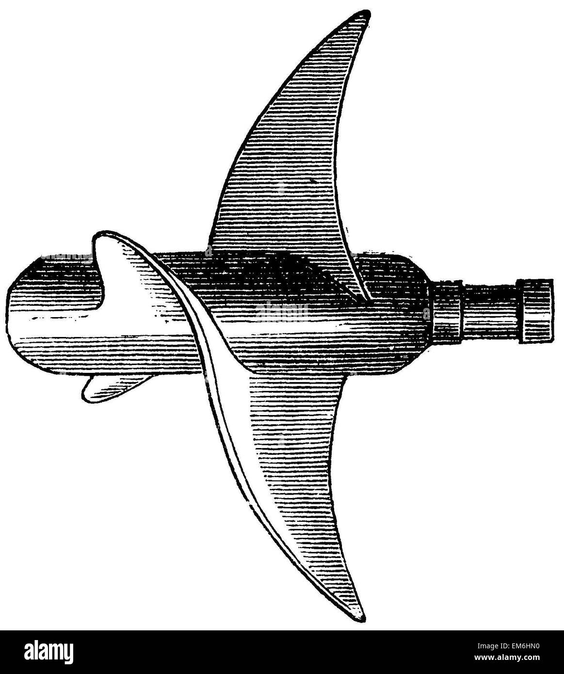 Wood propeller hi-res stock photography and images - Alamy