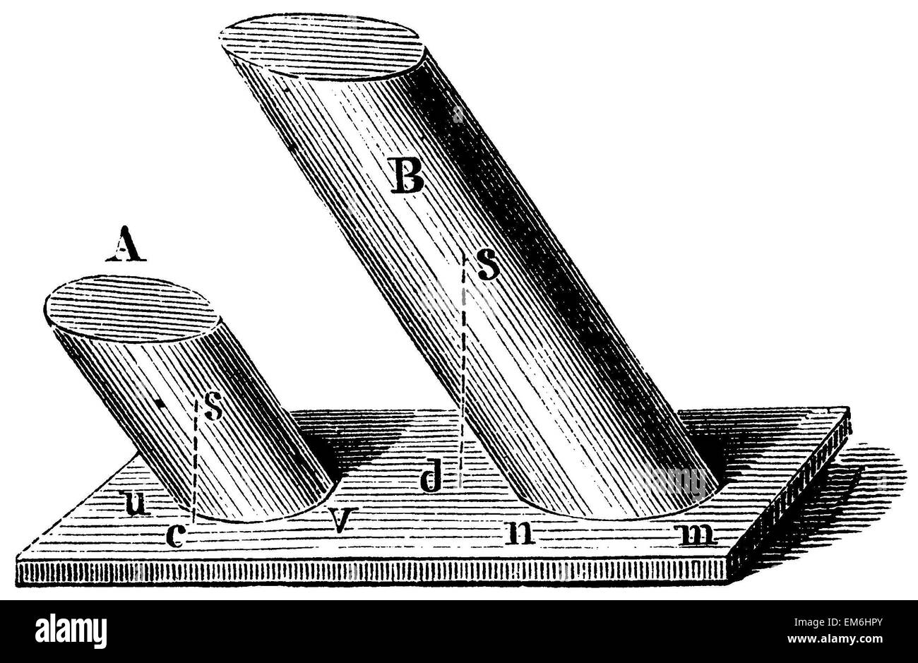 The experiment of gravity hi-res stock photography and images - Alamy