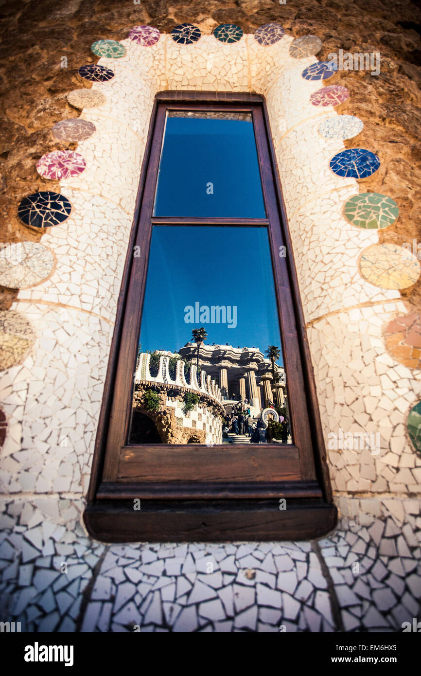 Reflections in a window Stock Photo - Alamy