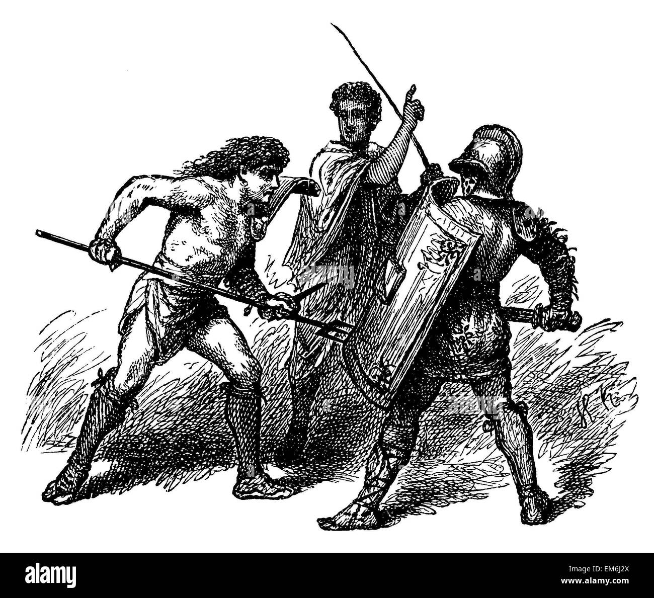 Gladiators hi-res stock photography and images - Alamy