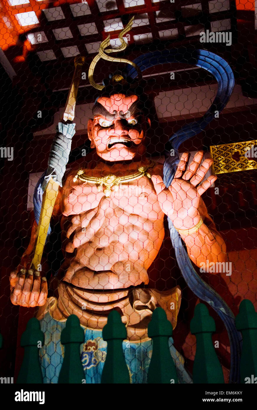 Japan, Tokyo, Asakusa, Senso-Ji Temple, Demon Guardian Stock Photo - Alamy