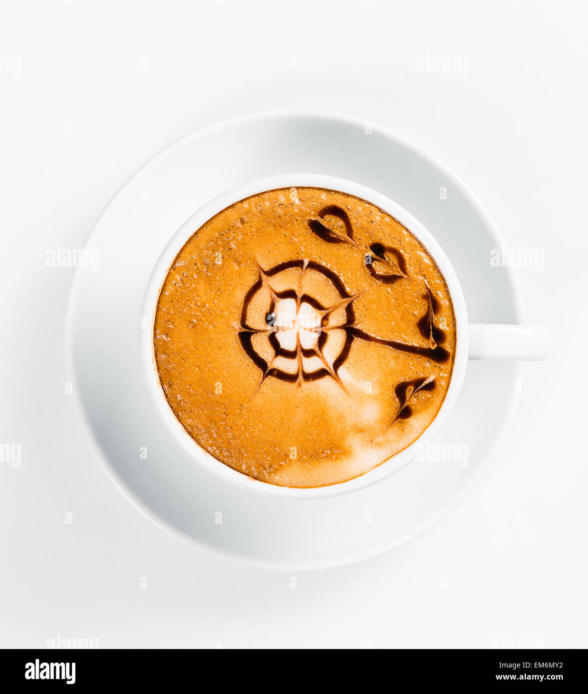 large cup of coffee Stock Photo - Alamy