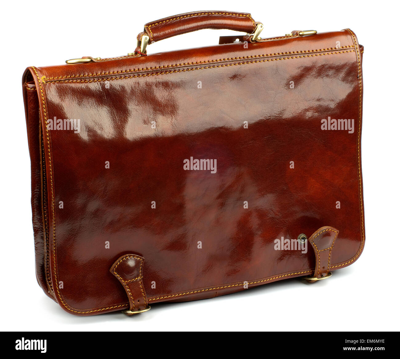 Old Fashioned Briefcase Stock Photo - Alamy