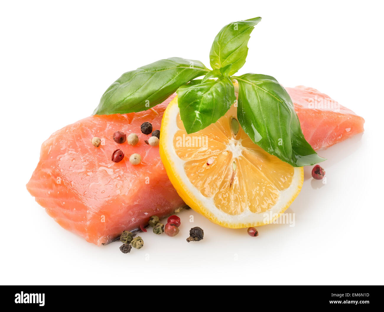 Fresh salmon fillet macro hi-res stock photography and images - Alamy