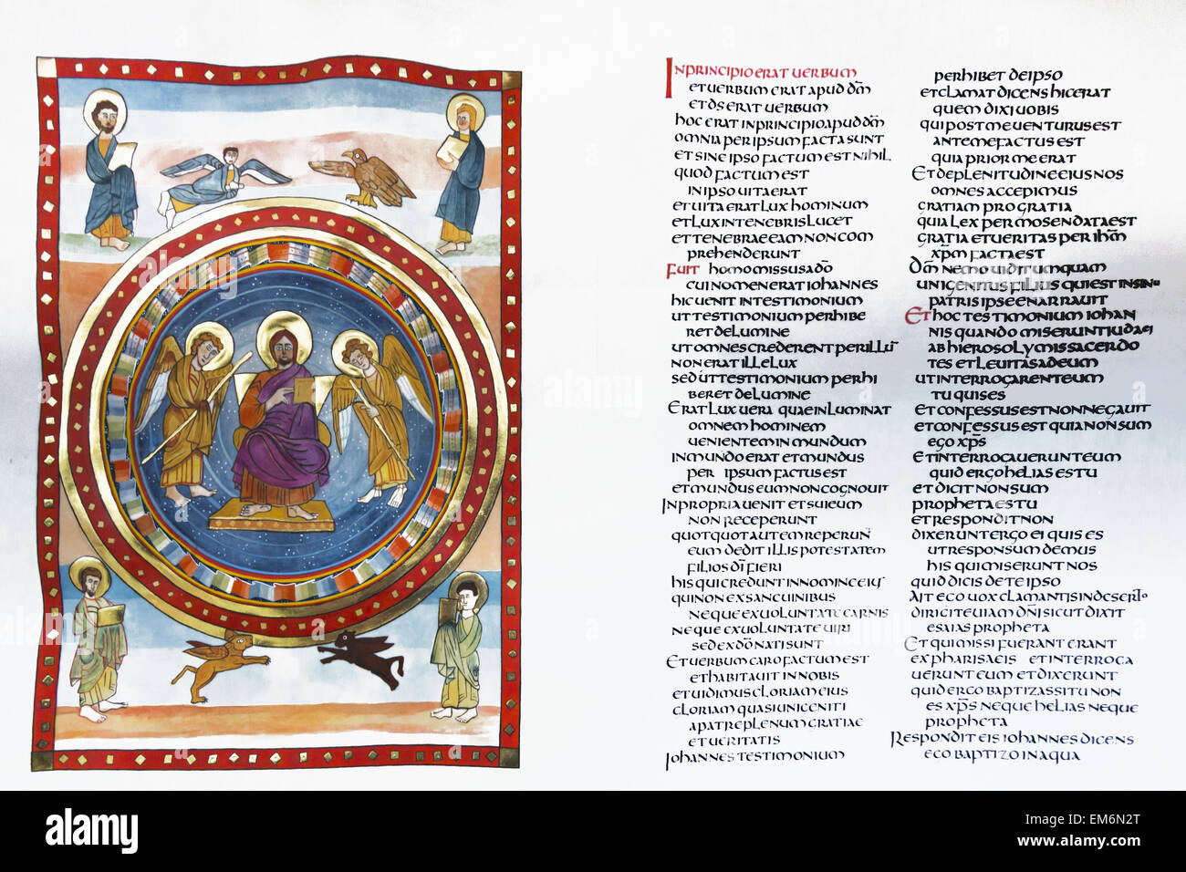 Codex amiatinus, the oldest complete Latin Bible in existence ...