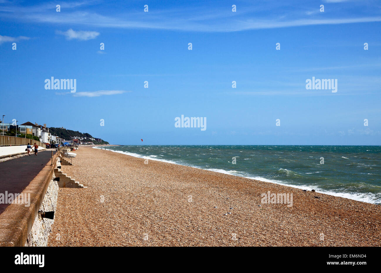 RS 4873. Beach, Sandgate, Kent, England Stock Photo - Alamy