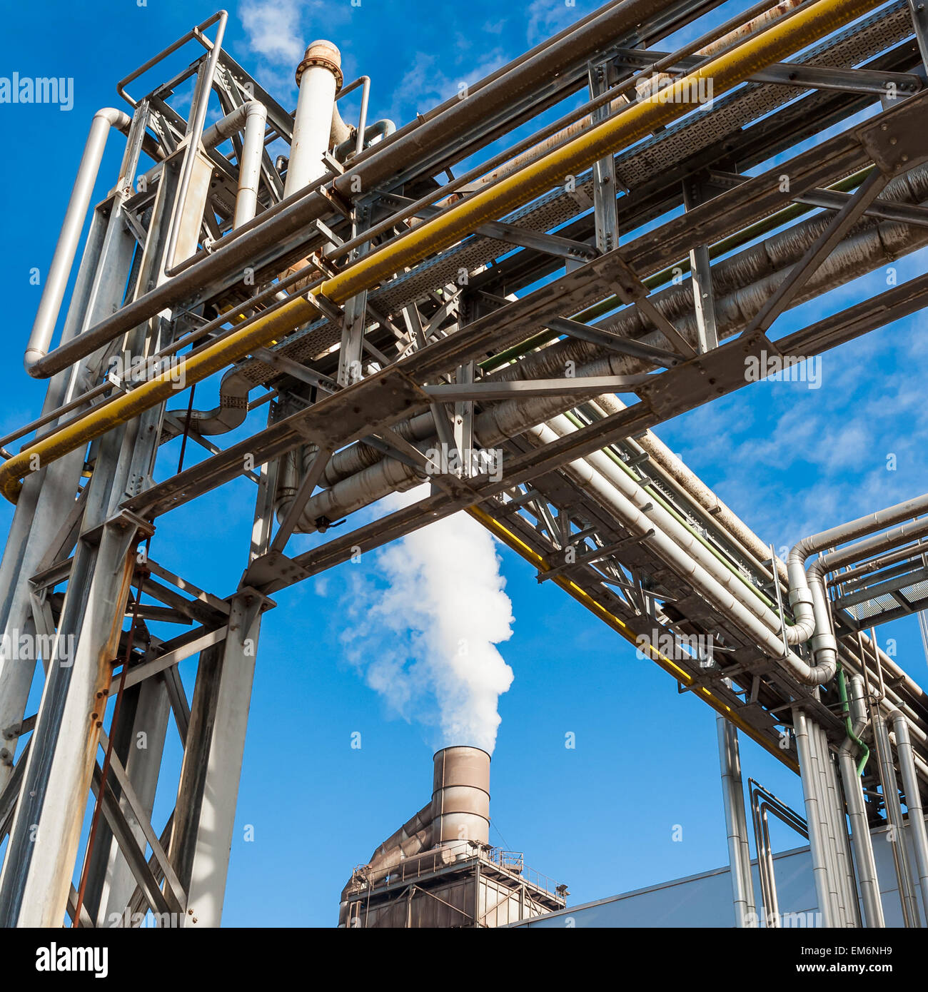 Chemical plant for the treatment of chipboard for furniture factory ...