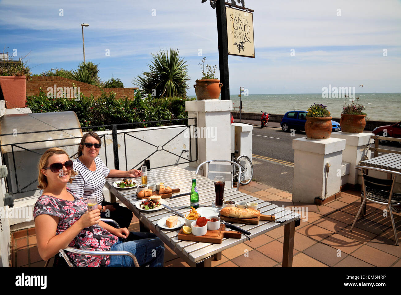 Sandgate hotel terrace hi-res stock photography and images - Alamy