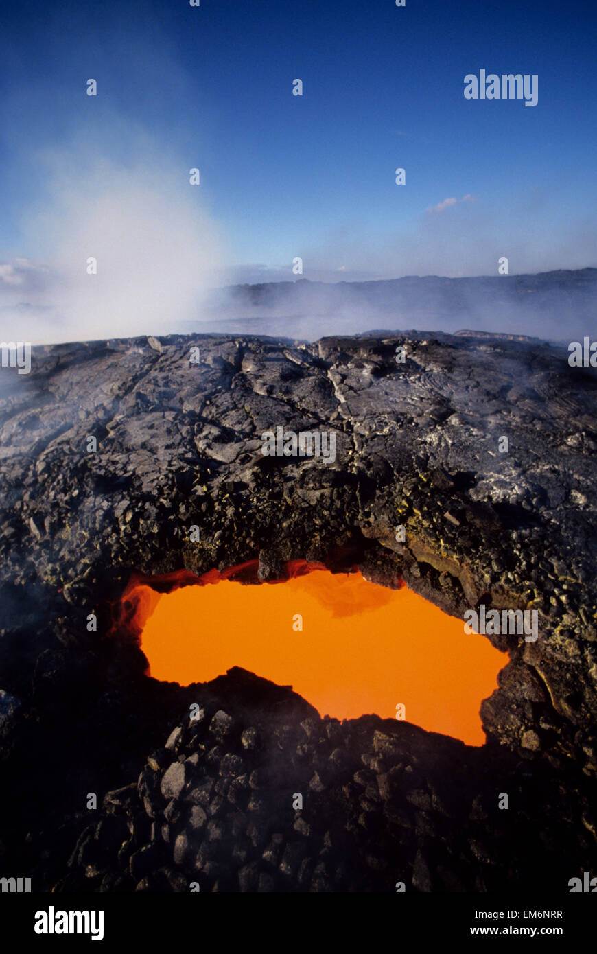 USA, Hawaii, Hawaii Volcanoes National Park; Big Island, East Rift Zone ...