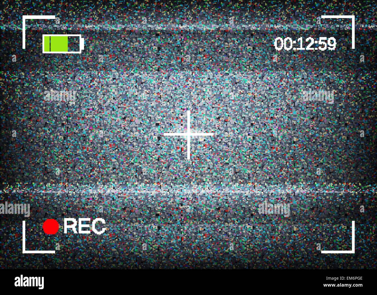 Digital camera viewfinder vector illustration Stock Vector Image & Art ...