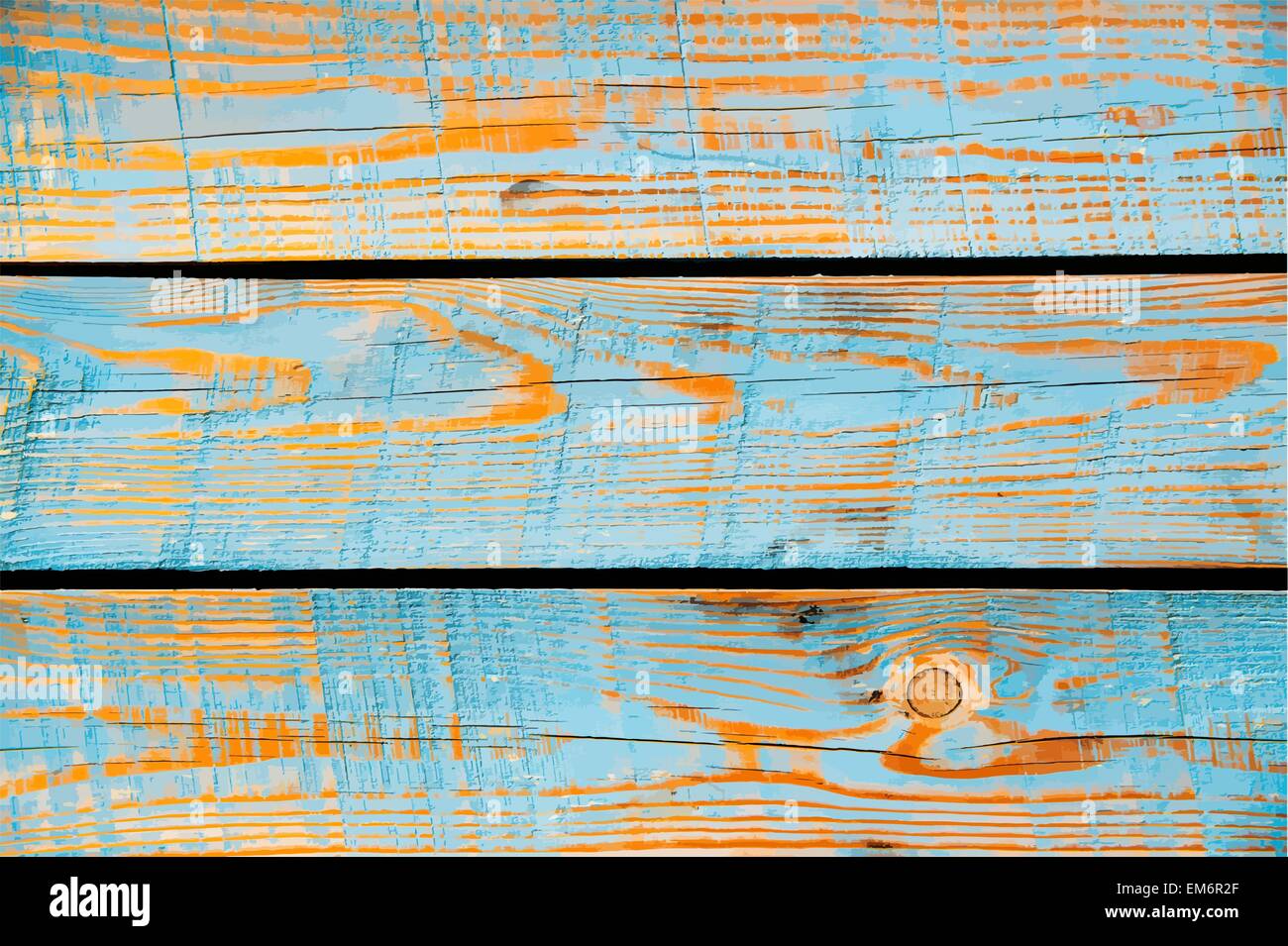 Blue painted wood texture, vector background Stock Vector Image & Art ...