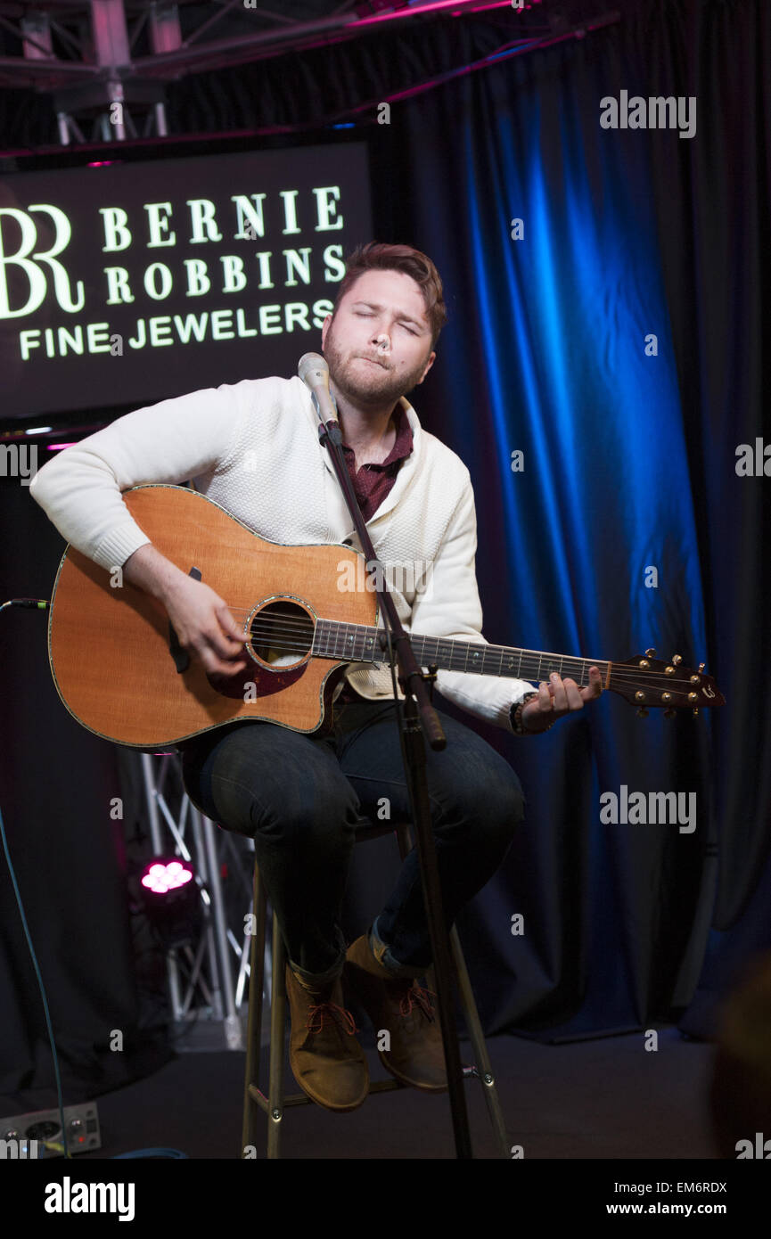 Bala Cynwyd, Pennsylvania, USA. 16th Apr, 2015. Singer, LUKE WADE ...