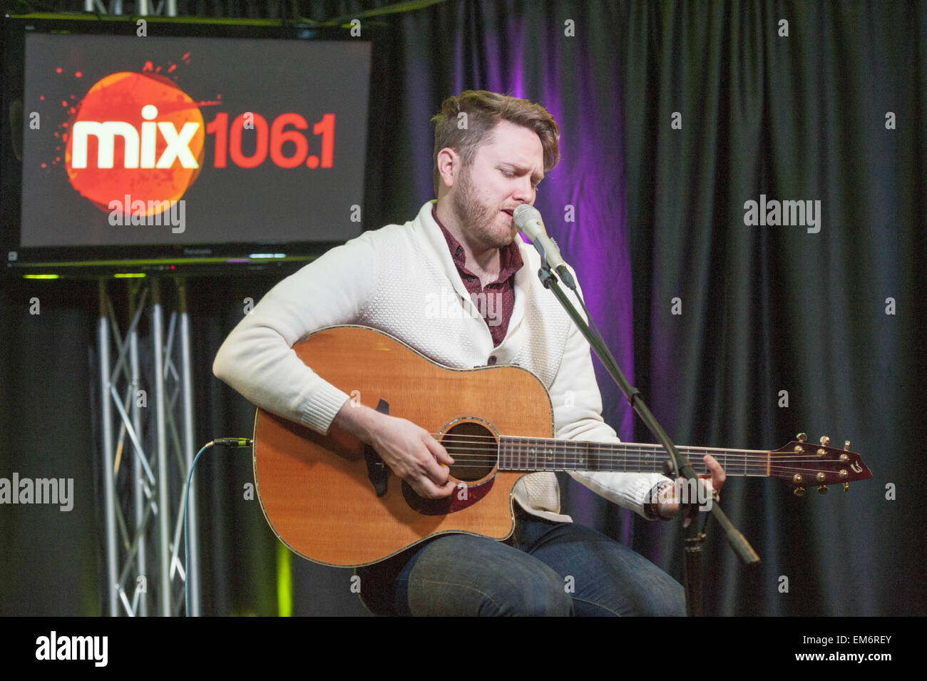 Bala Cynwyd, Pennsylvania, USA. 16th Apr, 2015. Singer, LUKE WADE ...