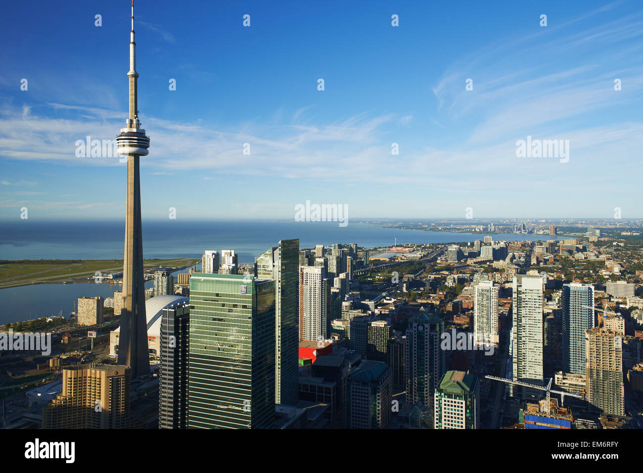 First canada place aerial hi-res stock photography and images - Alamy